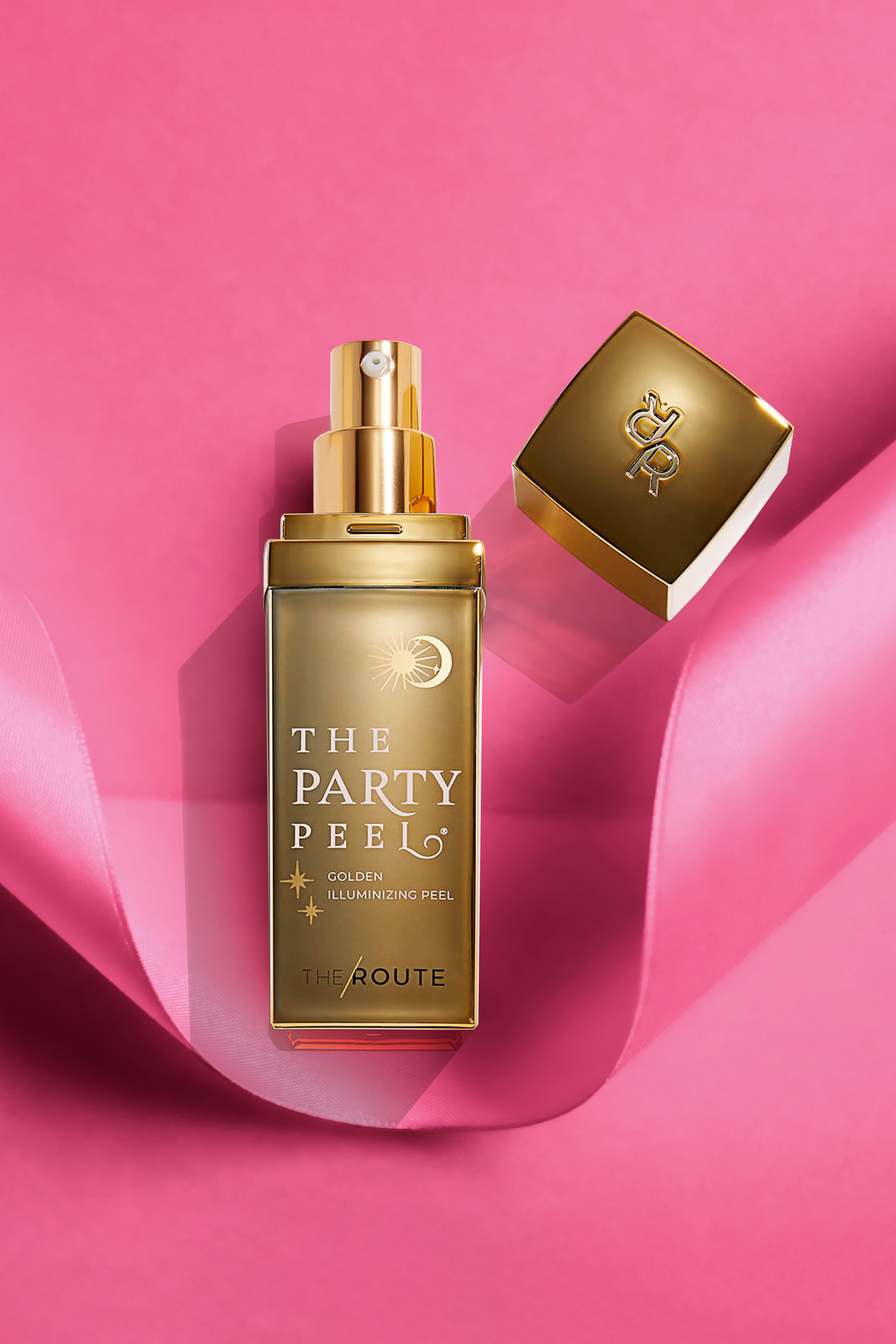 THE PARTY PEEL® - Golden Illuminizing Chemical Peel – THE ROUTE BEAUTY®