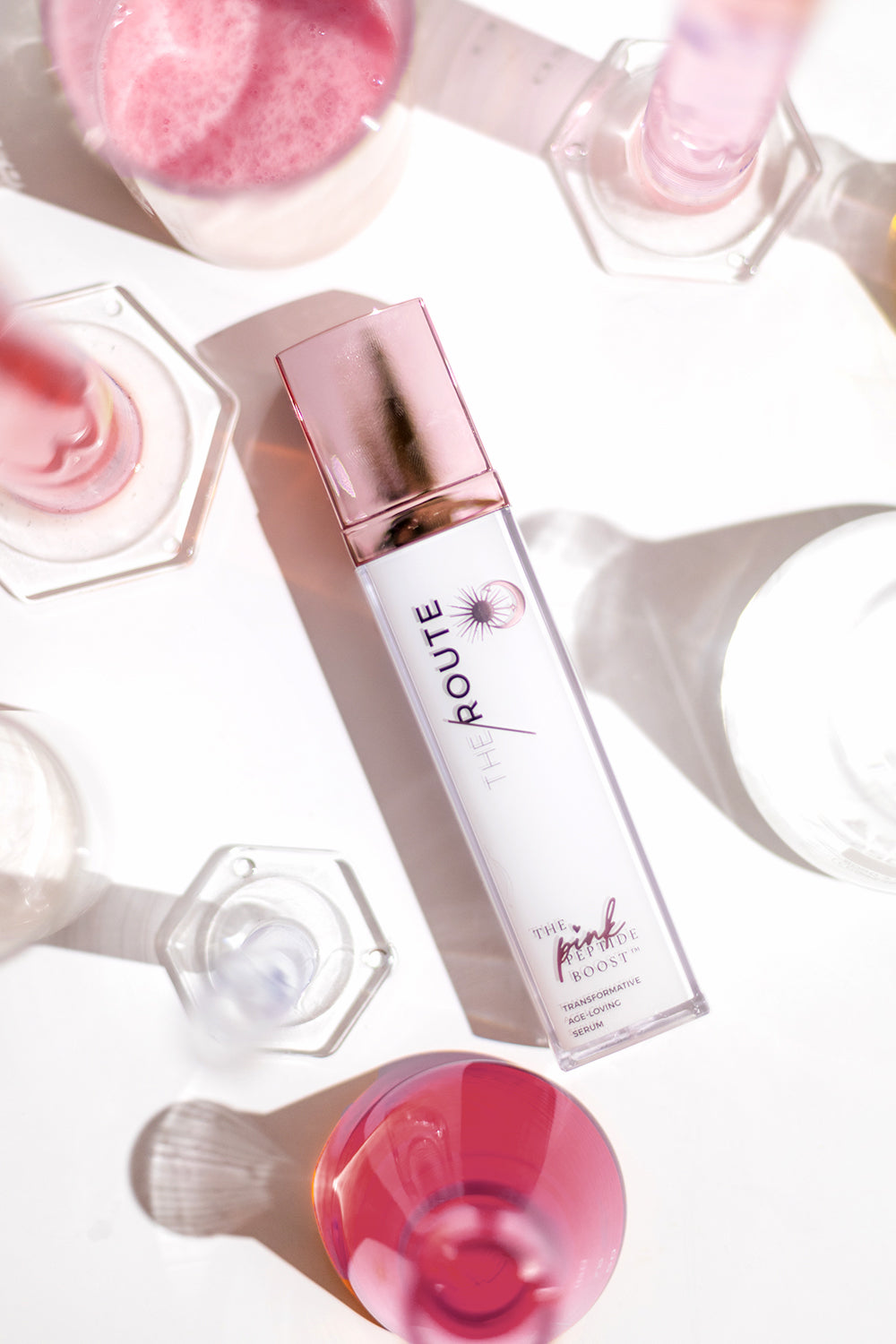 THE PINK PEPTIDE BOOST™ - Growth Factor Serum – THE ROUTE BEAUTY®